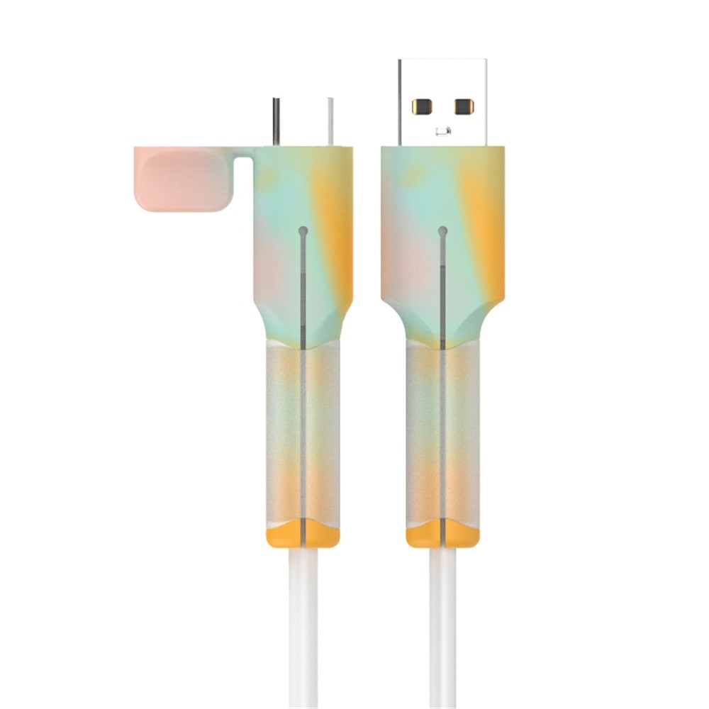 Flexible Data Cable Protector Charging Cord Silicone Cover - Camouflage ...