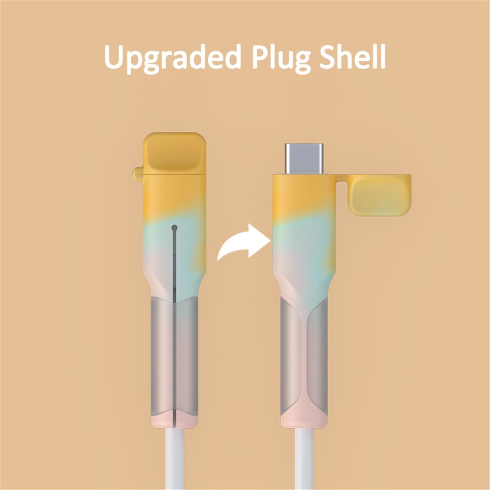 Flexible Data Cable Protector Charging Cord Silicone Cover - Camouflage ...