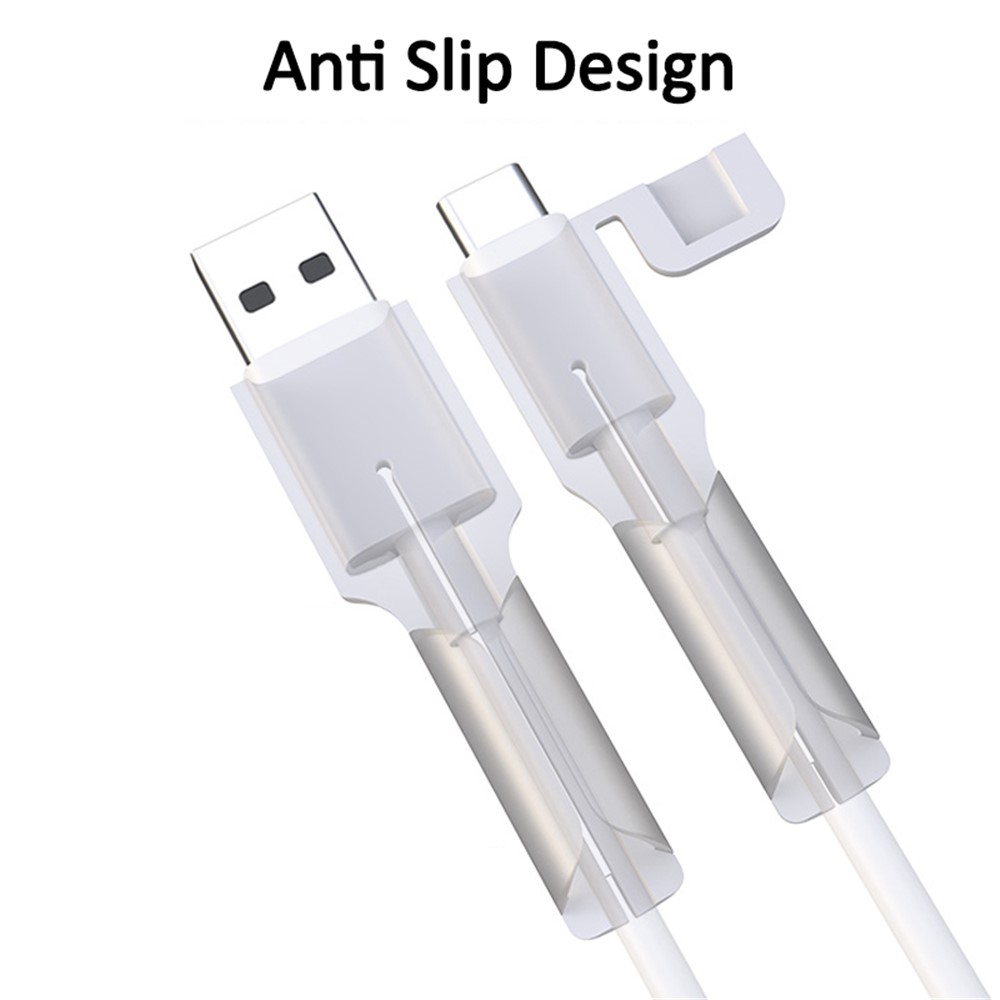 Flexible Data Cable Protector Charging Cord Silicone Cover - Camouflage ...