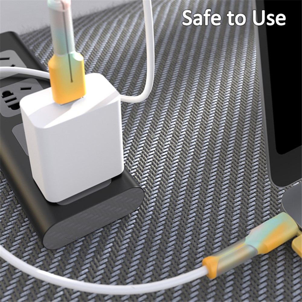 Flexible Data Cable Protector Charging Cord Silicone Cover - Camouflage ...