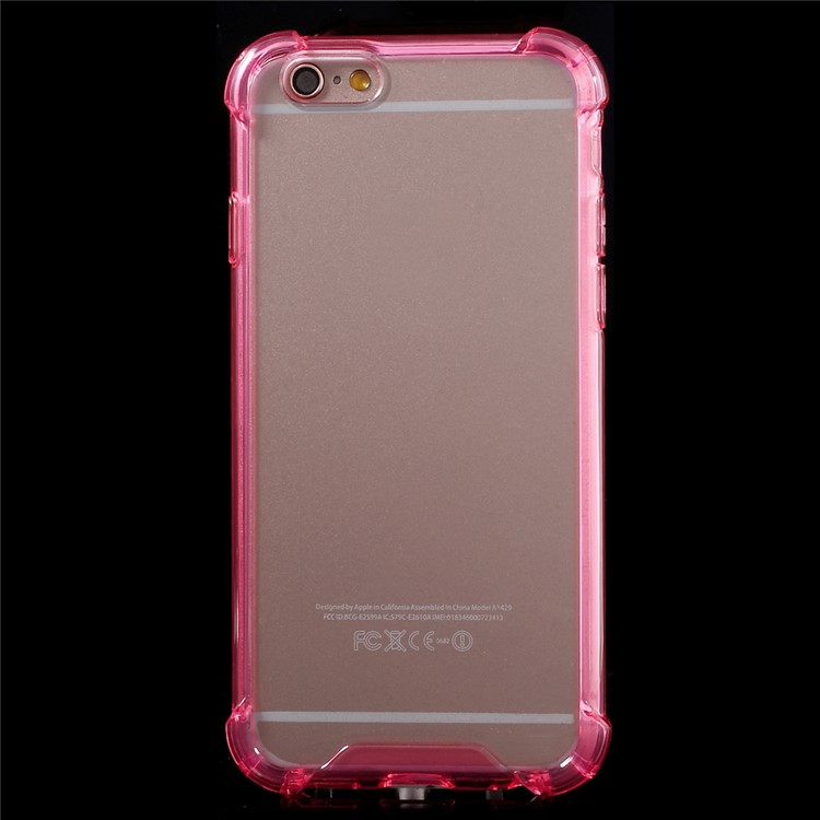 Acrylic Back + TPU Edge Back Cover for iPhone 6s Plus/6 Plus - Rose ...