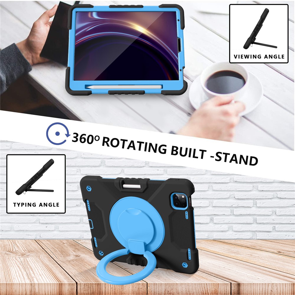 Wholesale 360 Degree Swivel Kickstand Design PC + Silicone Hybrid ...