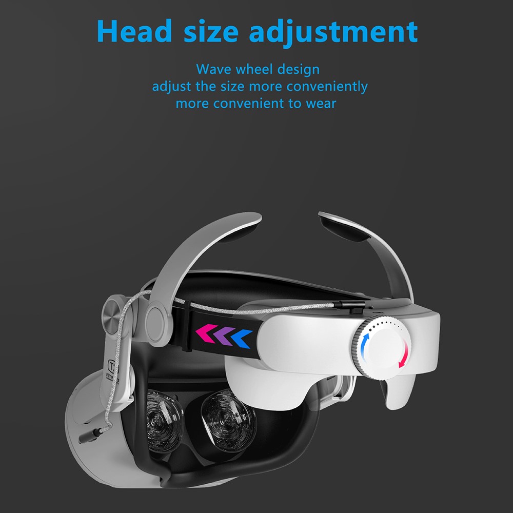 Achetez FIIT VR T2 Power For Oculus Quest 2 vr Head Srrap Bandle de ...