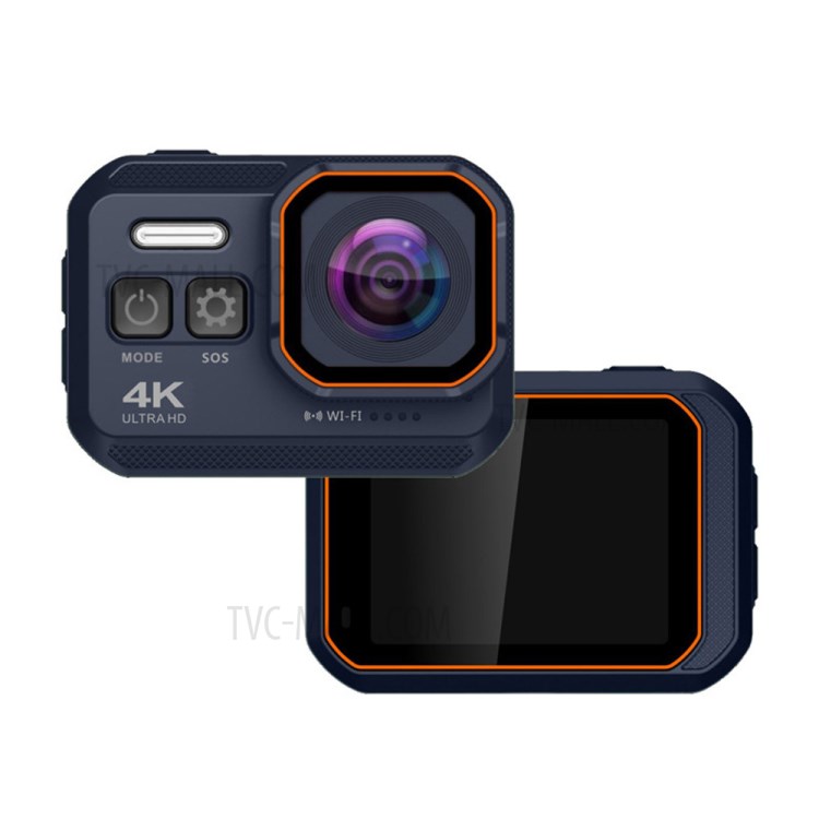 Wholesale 4k Ultra Hd Action Camera 20 Inch Ips Screen 16mp Outdoor Wifi Camera Blue From
