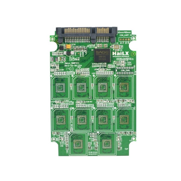 10 x Micro SD TF Memory Card to SATA SSD Adapter with Raid Quad 2.5 ...