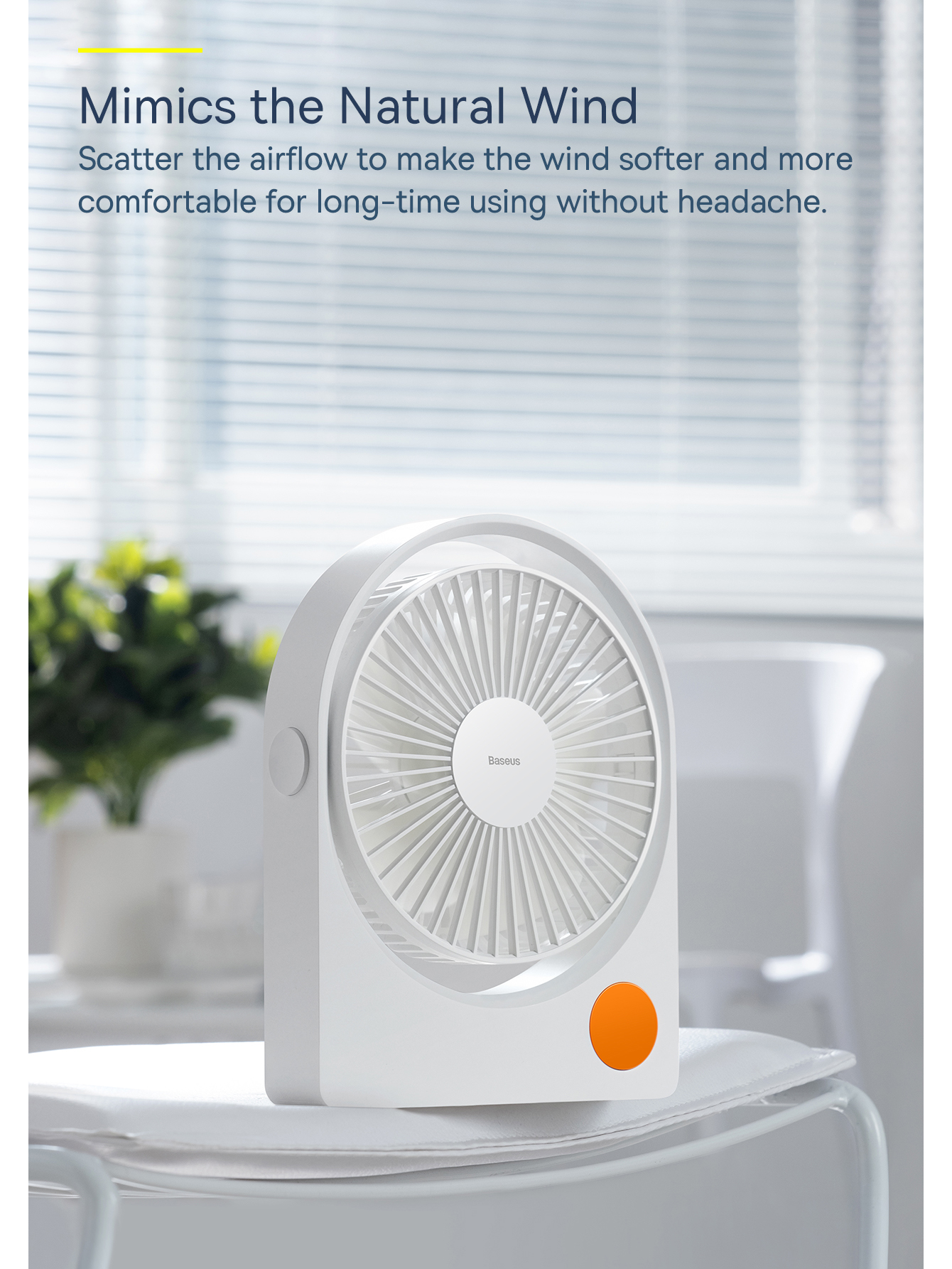 Baseus Serenity Desktop Fan Pro - OTC.LK