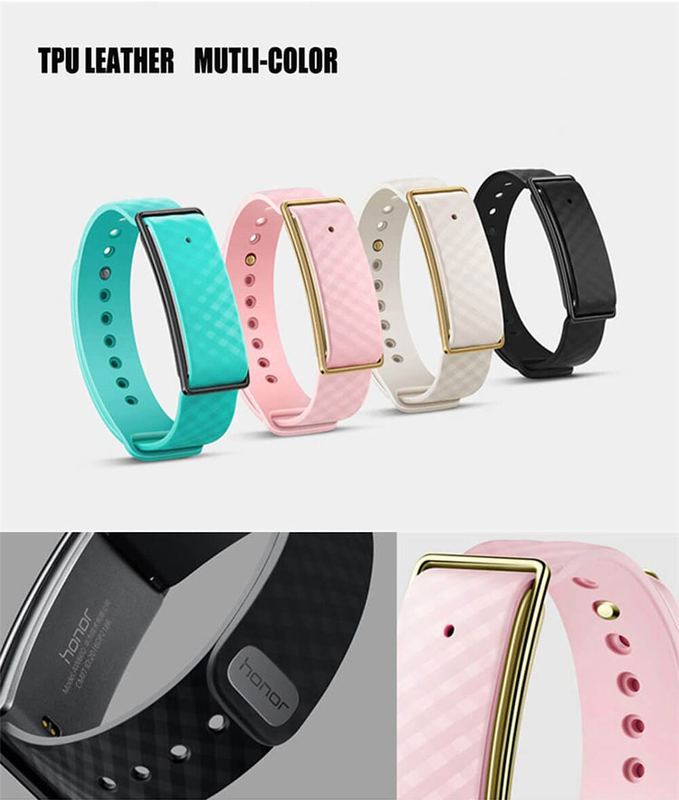 HUAWEI Honor A1 Smart Band with TPU Strap, Activity/Sleep Tracker ...